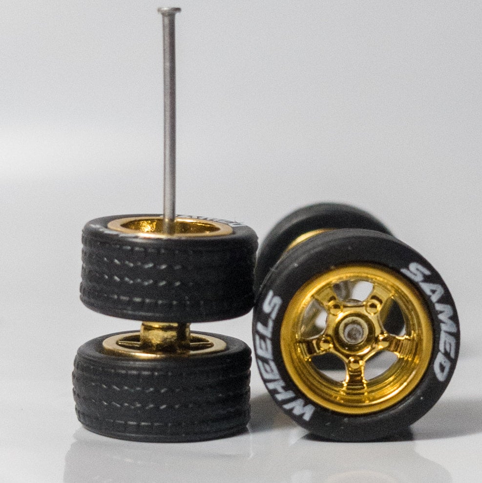 Hot Wheels Gasser/Muscle Car - Lettered Gold Rim - 10mm/12mm ...